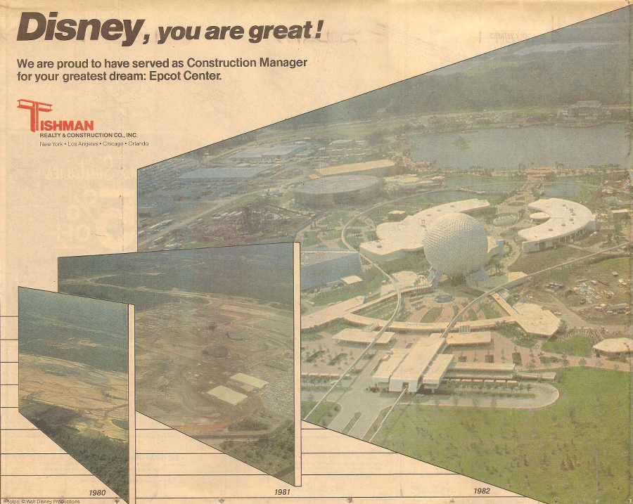 Passport to Dreams Old & New: Orlando Welcomes EPCOT Center