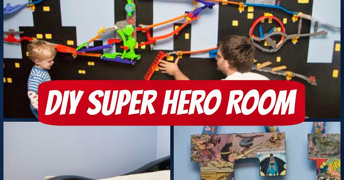 Do It Yourself Super Hero Bedroom - Life with Moore Babies
