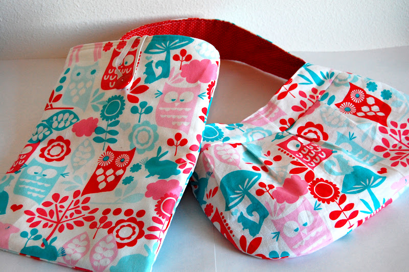 Child's Tablet Cover & Buttercup Bag - Homespun Aesthetic