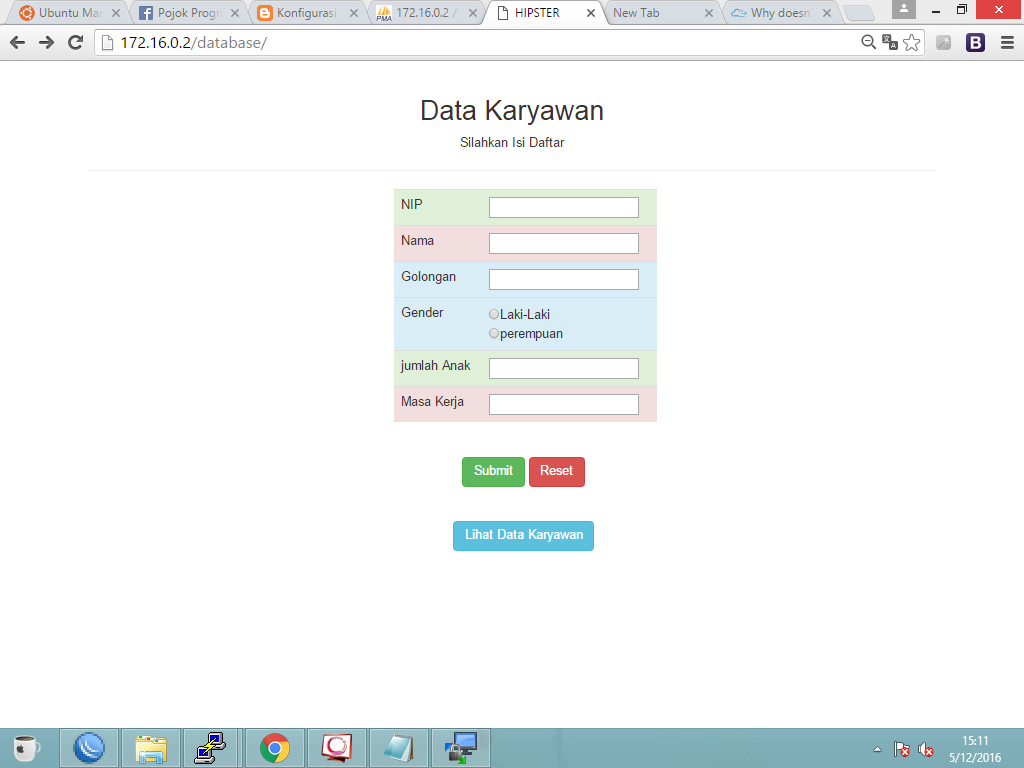 aplikasi data pegawai