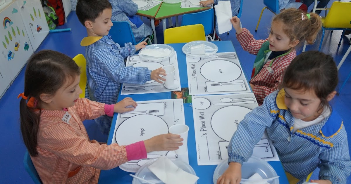 TABLE SETTING ACTIVITY