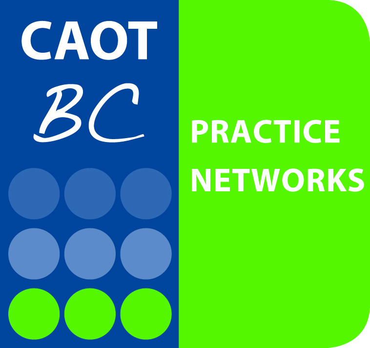 CAOT-BC: CAOT-BC Community OT Practice Network Meeting: May 24, 2017