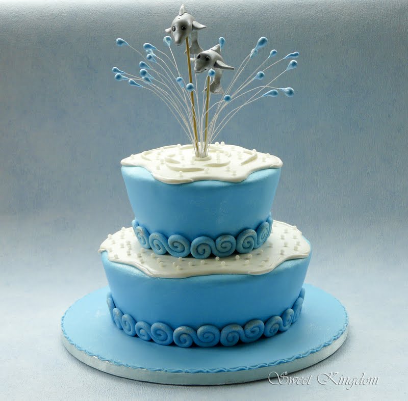 Sweet Kingdom: Dolphins cake