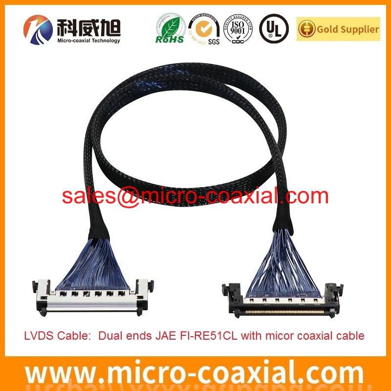Fine micro coaxial cable LVDS cable Supplier