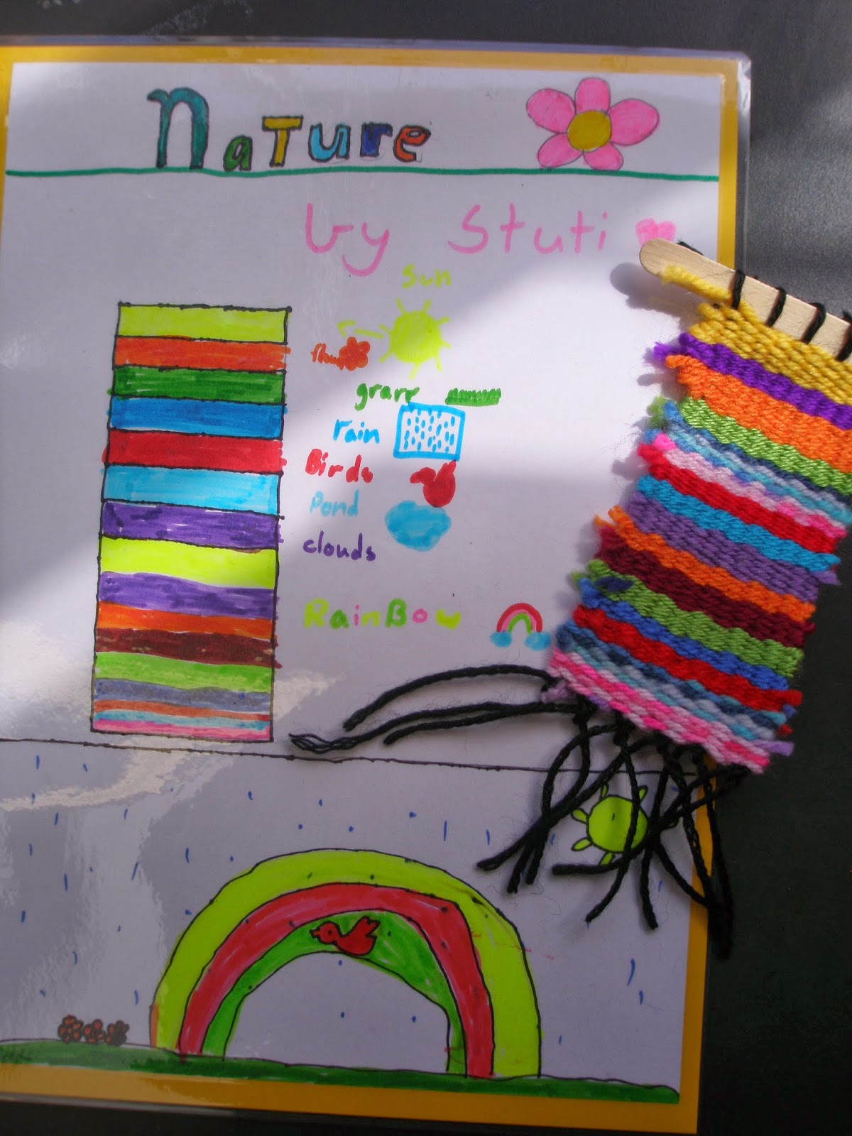 Elwood Primary Art: Textiles- Year 3 Weaving