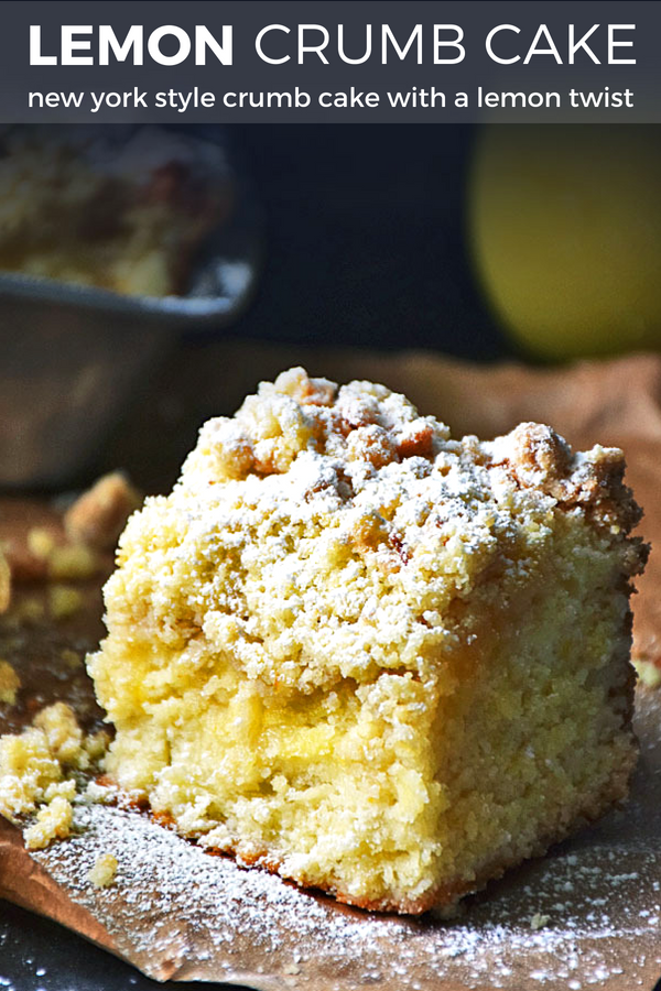 Lemon Crumb Cake | Life Tastes Good