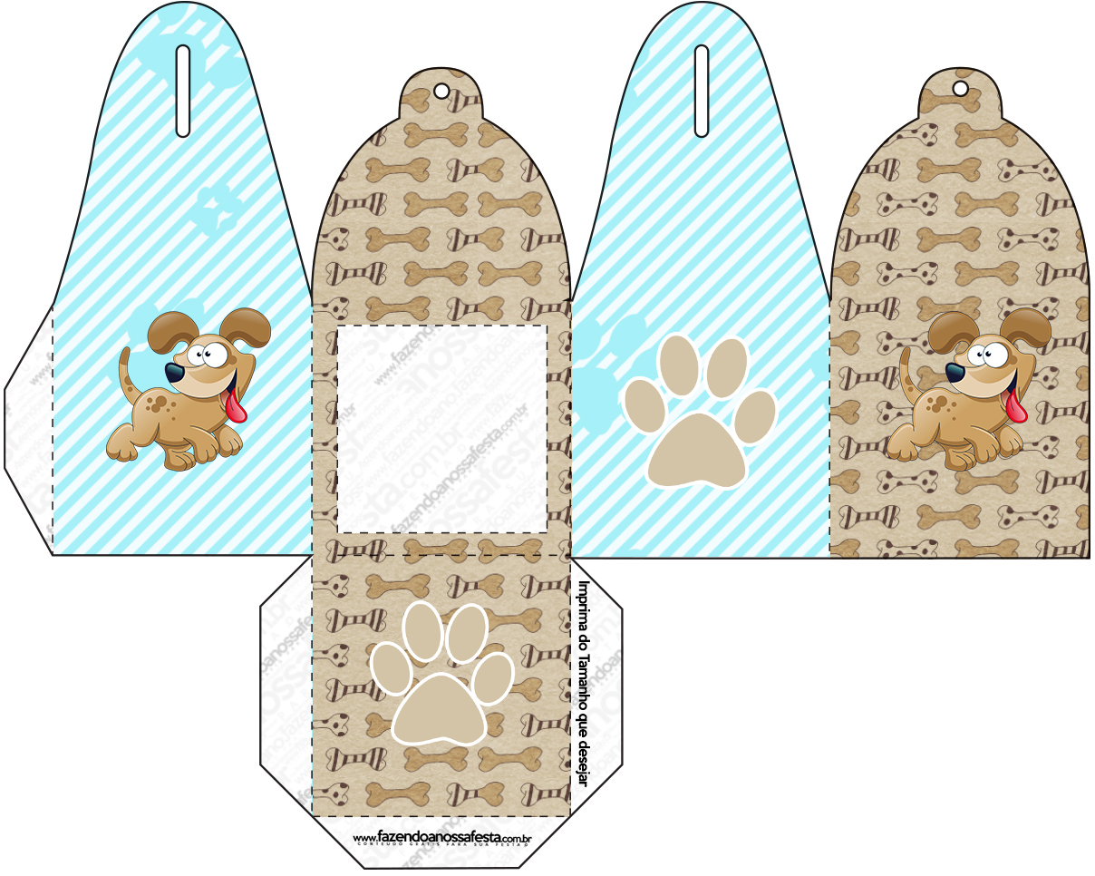 Funy Dog: Free Printable Boxes. - Oh My Fiesta! in english