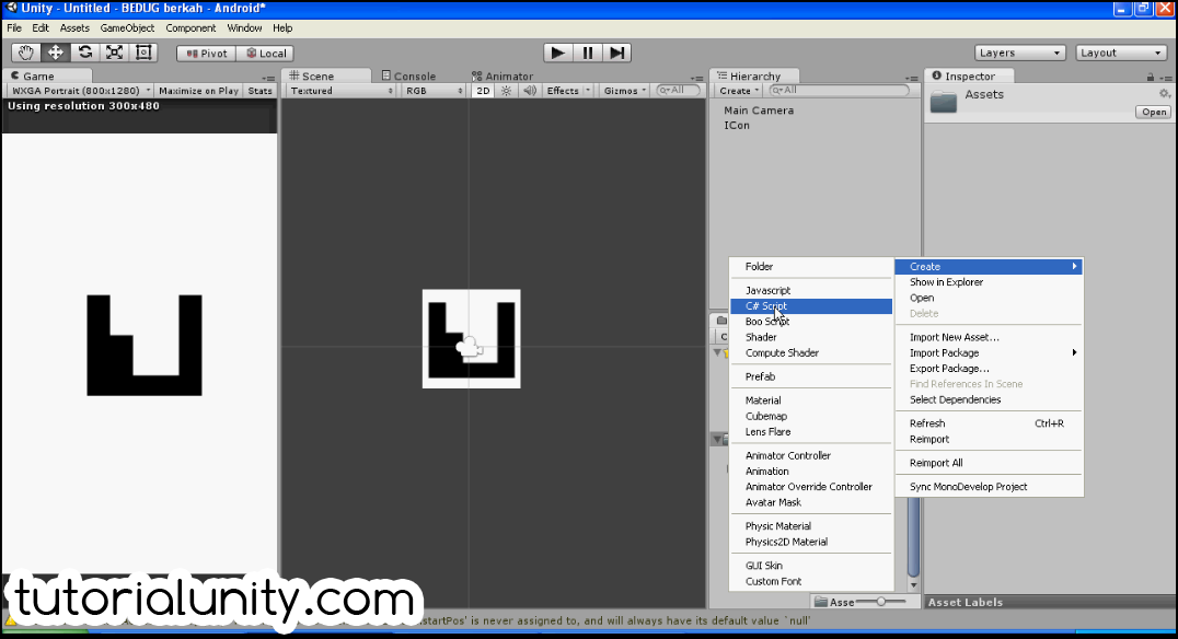 how to make splash screen/loading screen in unity - TutorialUnity