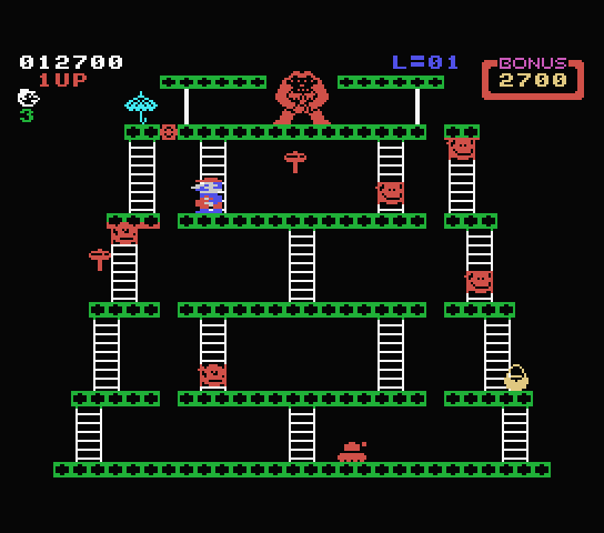 [SCREENSHOTS] Donkey Kong (MSX) ~ Letande's AdventureWorld