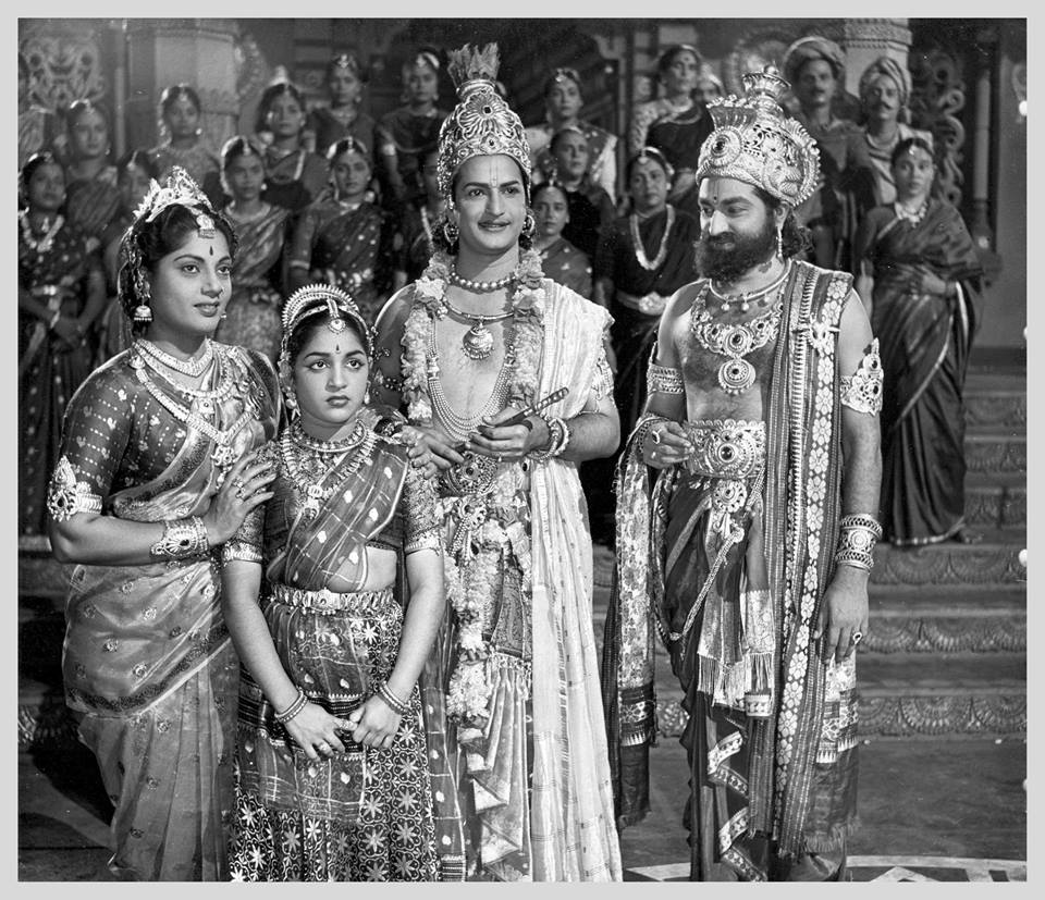 TELUGU WEB WORLD: MAYA BAZAR MOVIE ORIGINAL STILL