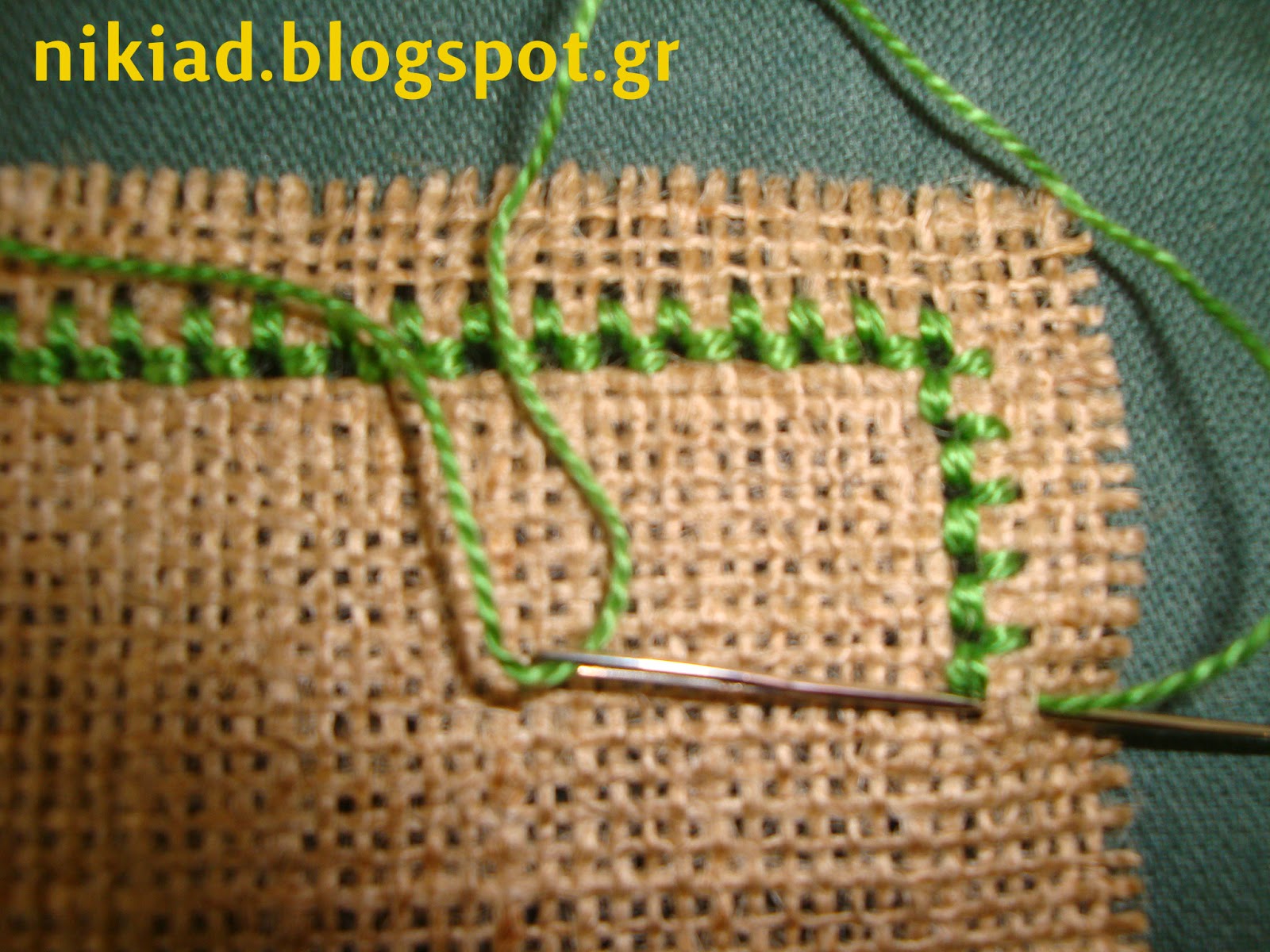 Χειροτεχνήματα: Πώς να μην ξεφτίζει η λινάτσα ή το λινό / How to keep ...