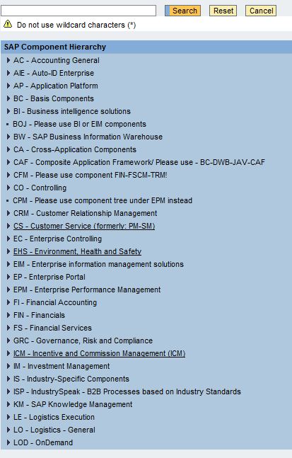 SAP Basis Tutorials: How to create an Oss message