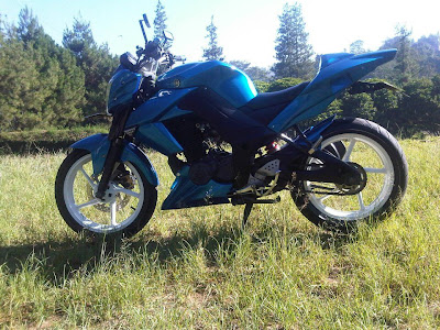 Modif Yamaha Byson Warna Biru - Oto Trendz