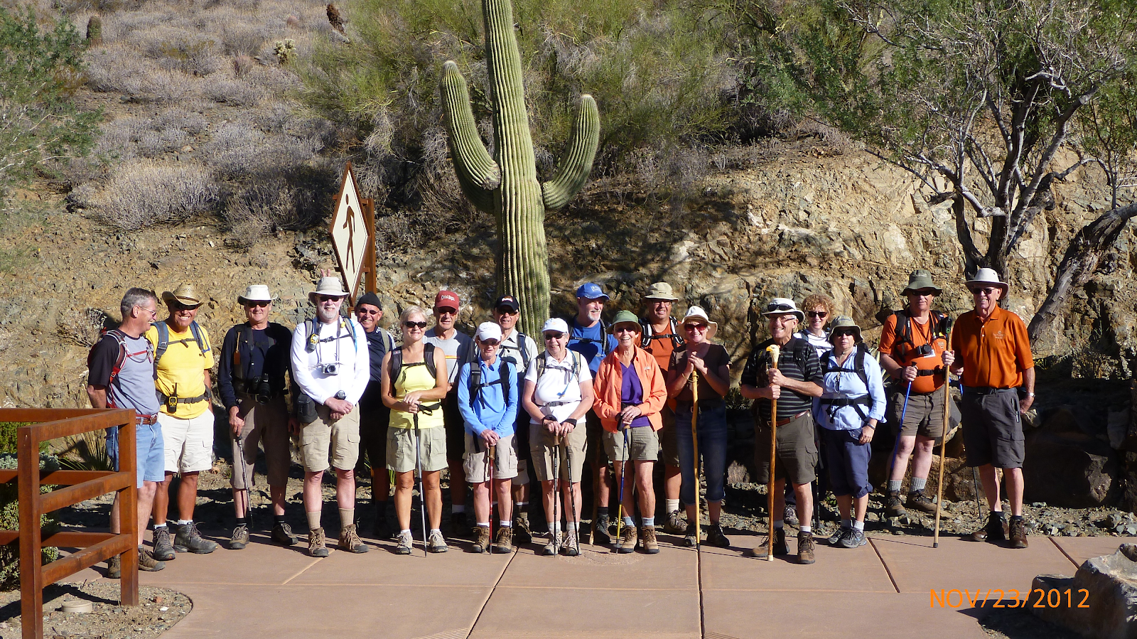 Palm Creek Hikers: Dixie Mine Trail Hike November 23, 2012