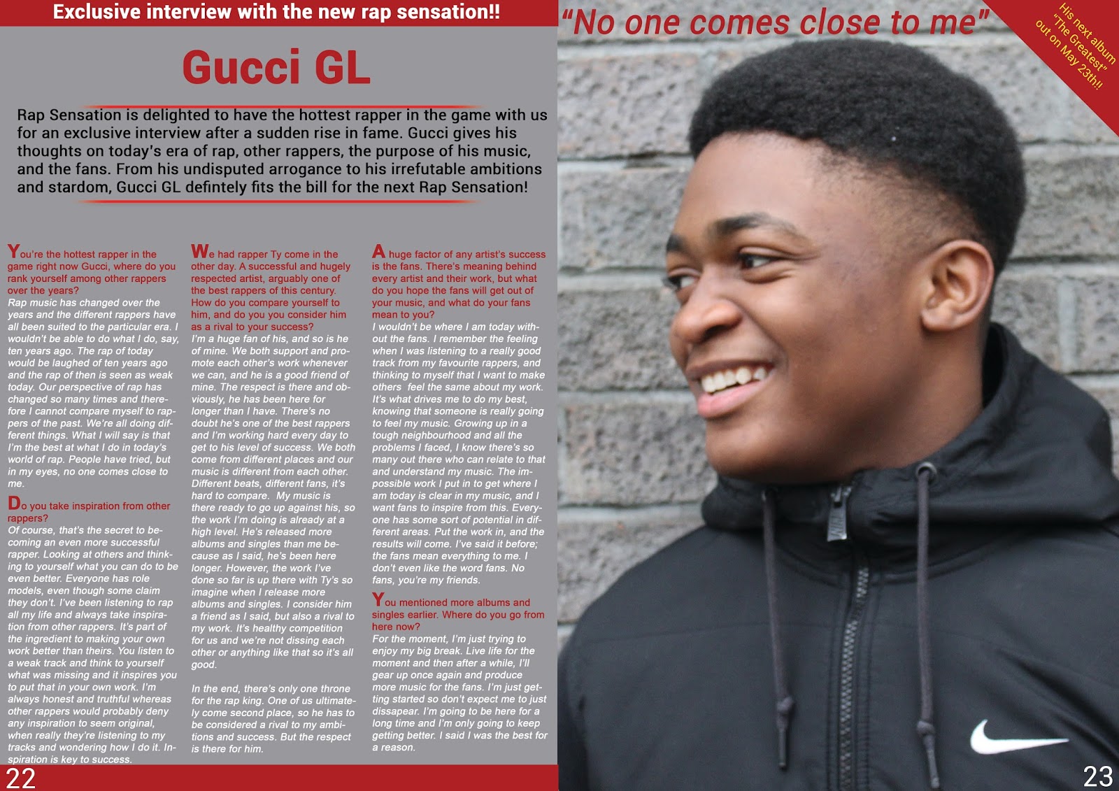 AS Media Studies: Final Magazine with commentary