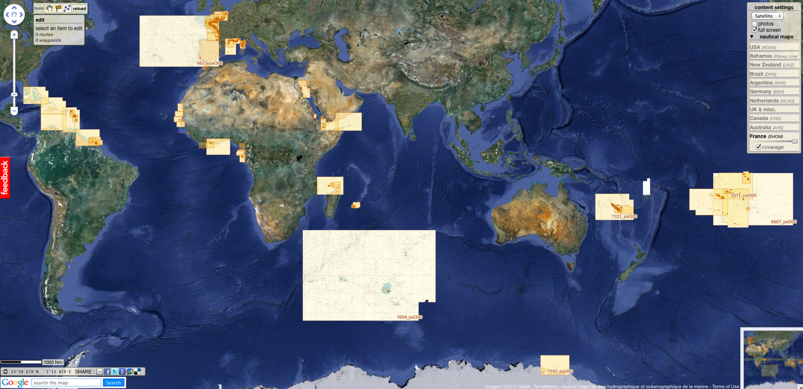 GeoGarage blog: France SHOM a new nautical chart layer (in Premium) in ... GeoGarage blog: France SHOM a new nautical chart layer (in Premium) in ...