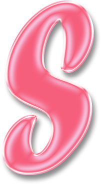 ALFABETO ROSA EM PNG MINÚSCULO LETRA CURSIVA-ALFABETOS LINDOS