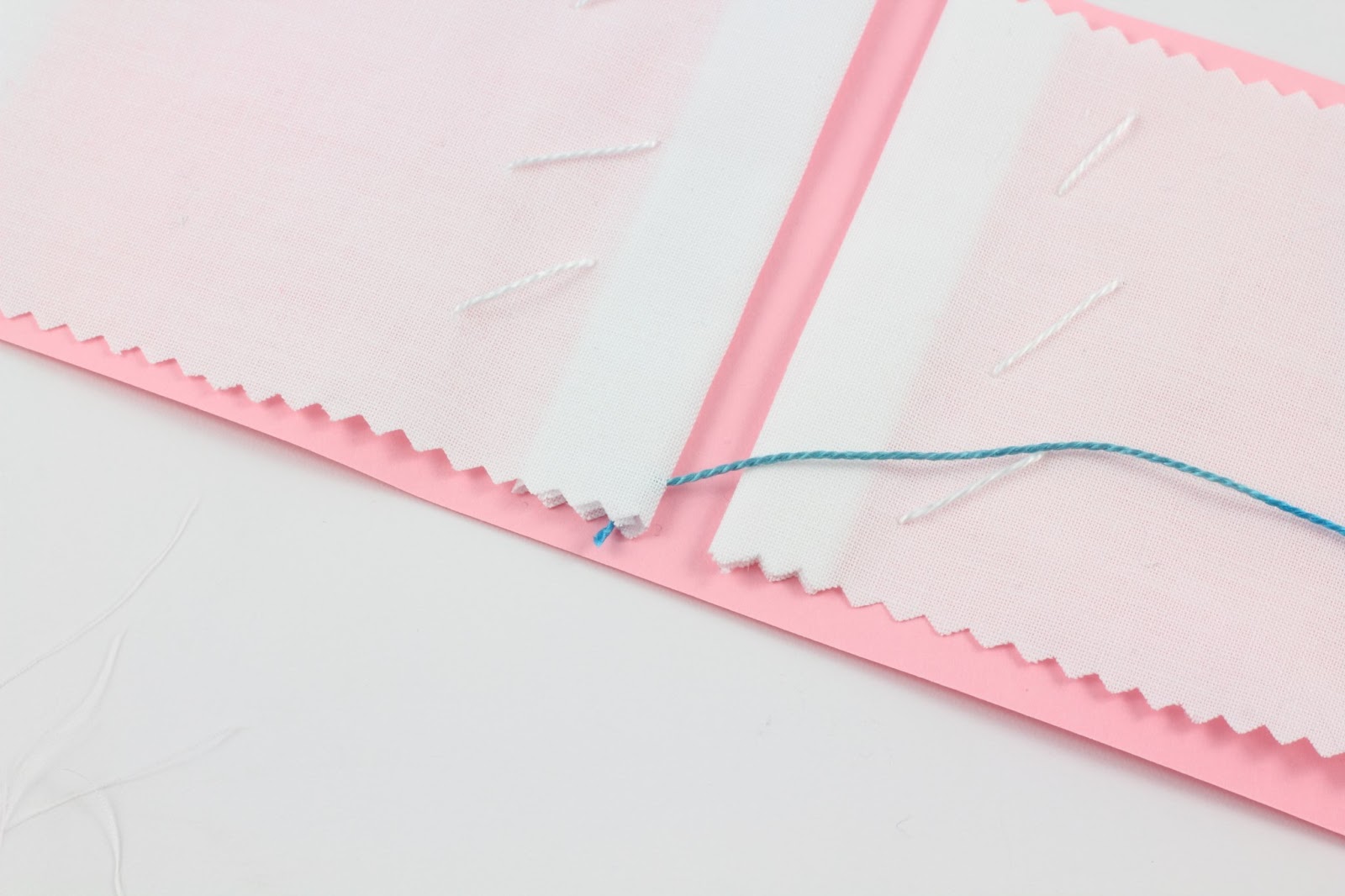 big B: 100 Stitches - Knotted Insertion Stitch