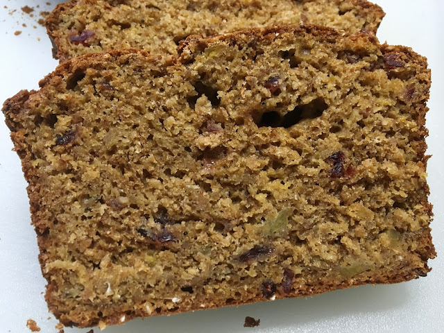 Wade's Global Kitchen: Mango Plantain Quick Bread