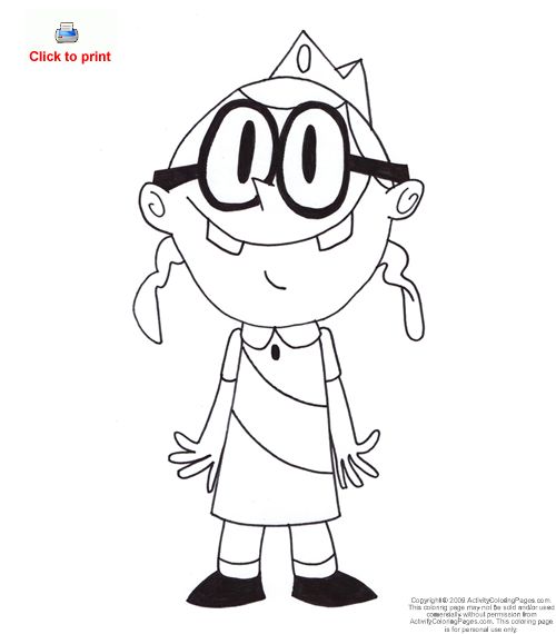 LAMINAS PARA COLOREAR - COLORING PAGES: Mighty B para dibujar pintar ...