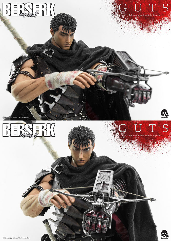 Pre-orders for 1/6 Berserk GUTS from Threezero begins Dec 14