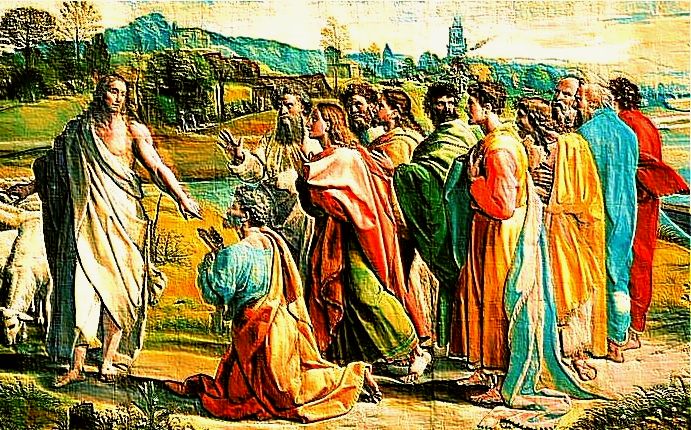 mirjam-max: ISUS JE HODAO PJEVAJUĆI SLIJEDEĆI APOSTOLE