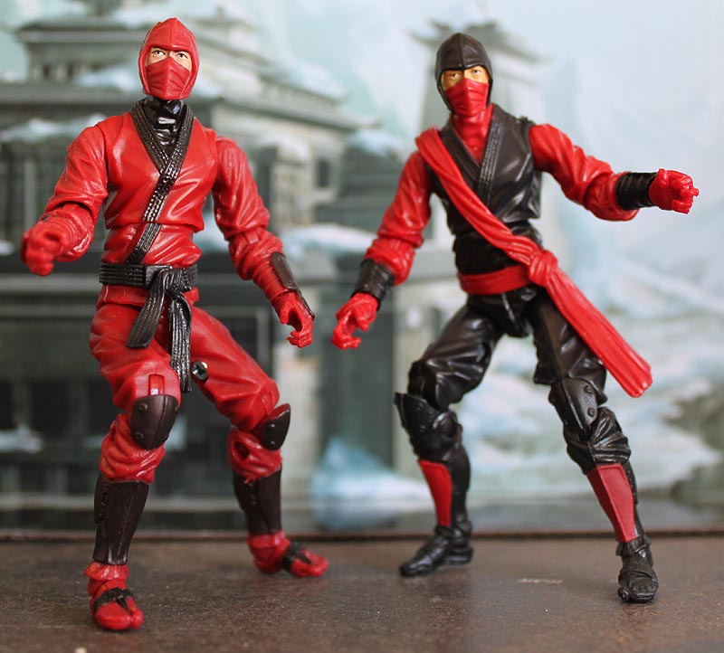 Reasonably Intelligent Rambling: Retaliation Ninja Showdown 3-Pack