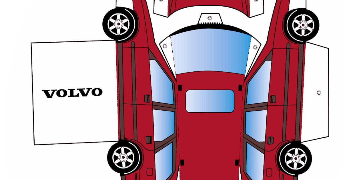 SP. Papel Modelismo: PaperCraft - Volvo V40 2.0 T