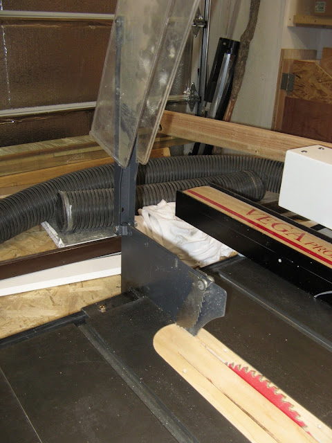 GeezerTalk: Table Saw Blade Guard/Dust Collector, mark2