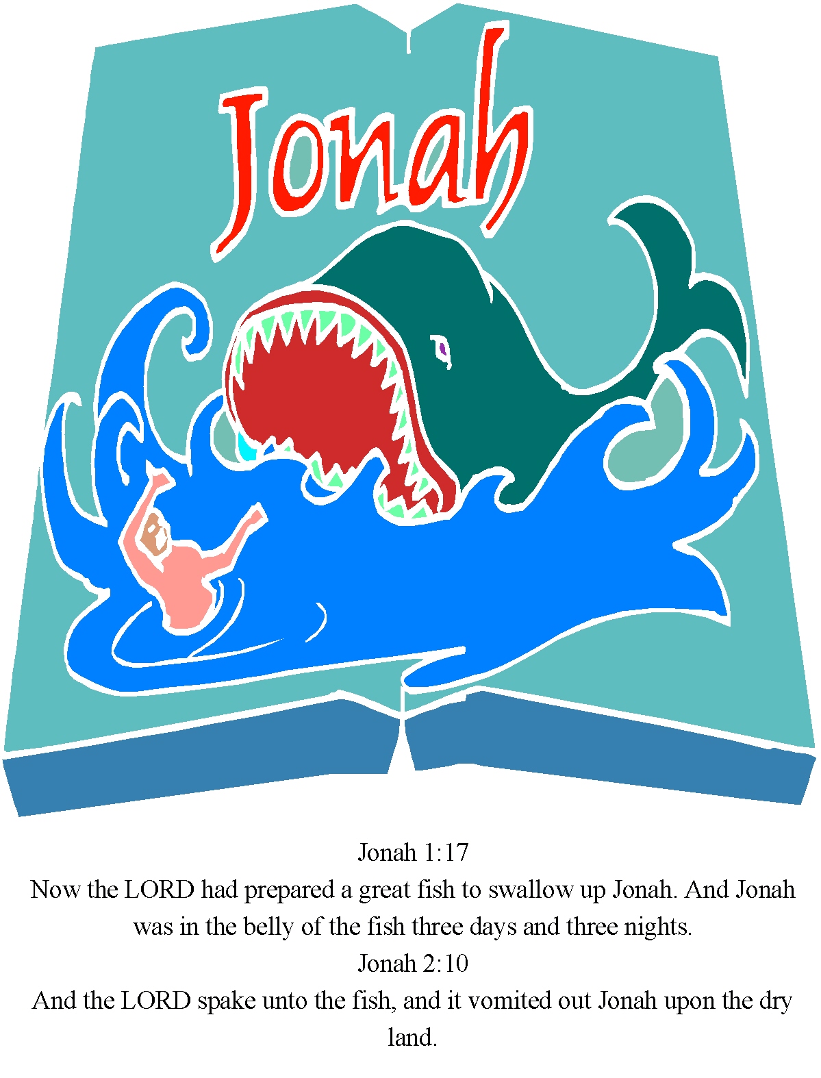 Children's Gems In My Treasure Box: Jonah And The Whale - ACTIVITIES ...