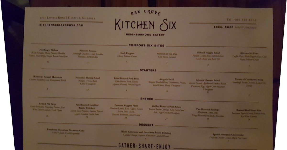 Decatur: Kitchen Six