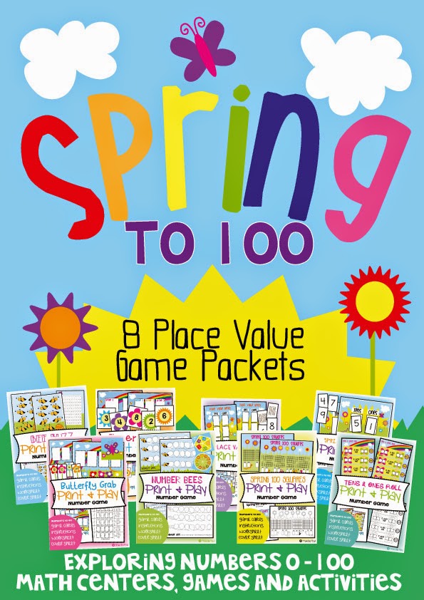 Spring Place Value Games | From the Pond