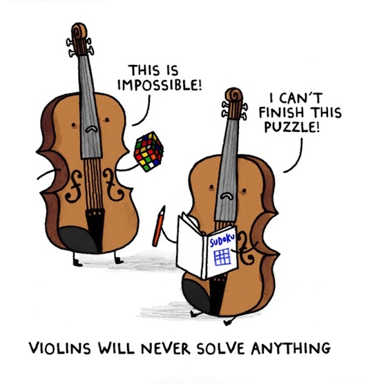 Friday Funnies - Violins