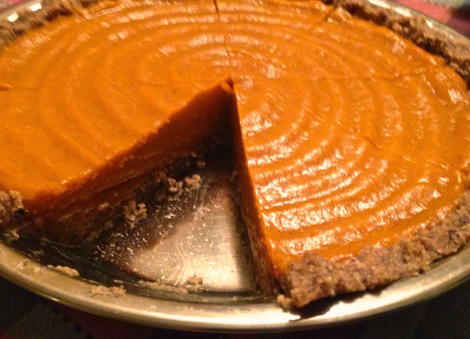 RAW Food for Truth: To-Be-Devoured Persimmon Pie For The Holidays
