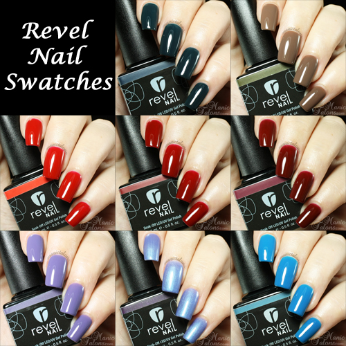 Manic Talons Nail Design: Fall Shades from the Revel Nail Spring Collection