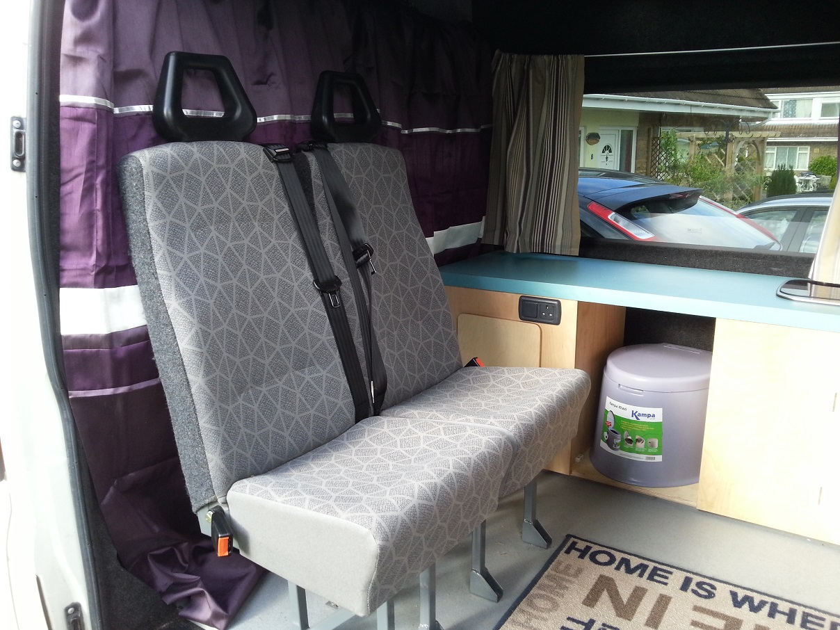 tales of a sandled wanderer: MK6 Ford Transit LWB Camper Conversion w ...