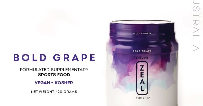 Zurvita Australia Powered By Zeal For Life: Zeal For Life Bold Grape ...
