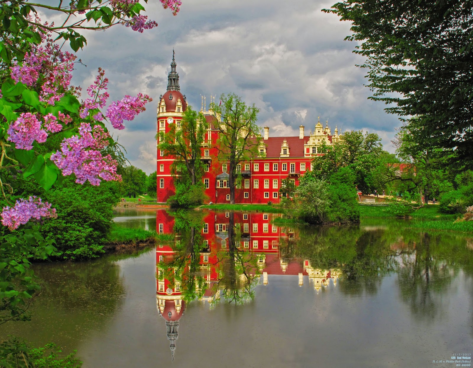 Um pouco de cada coisa: O Parque de Muskau - Um "magnífico grande jardim"!