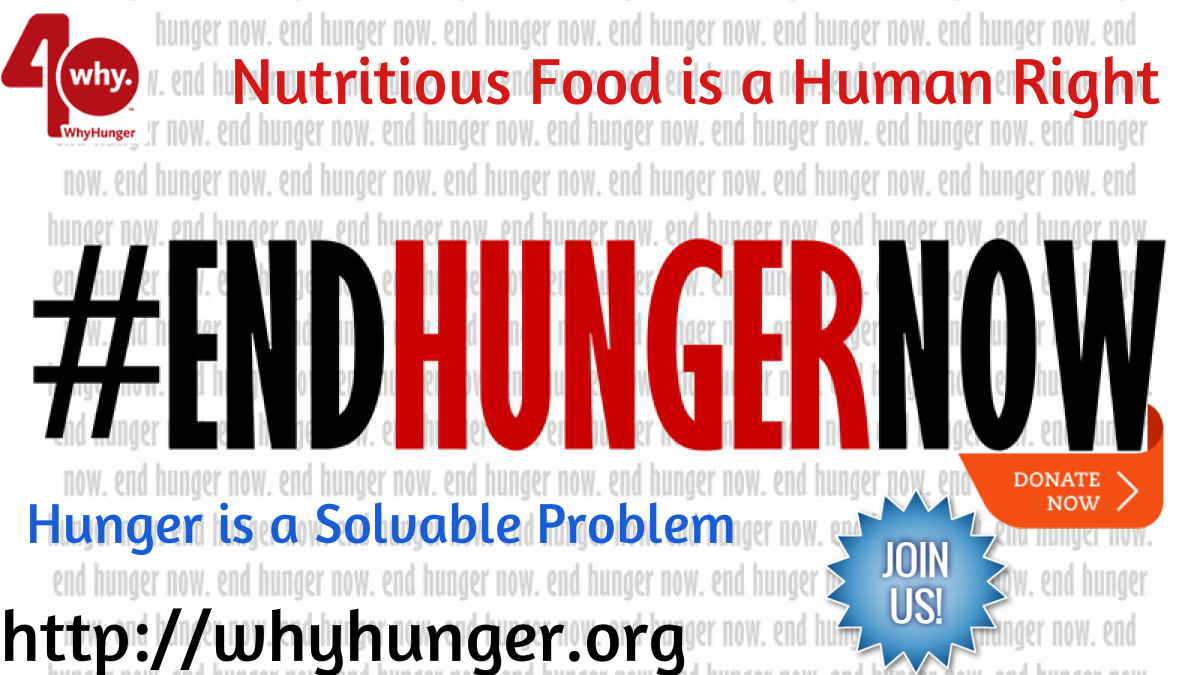 World Hunger Organization: End Child Malnutrition To End World Hunger