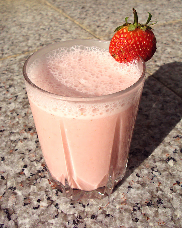 Nárwen's Cuisine - Sabores do Mundo : Smoothie de Morango