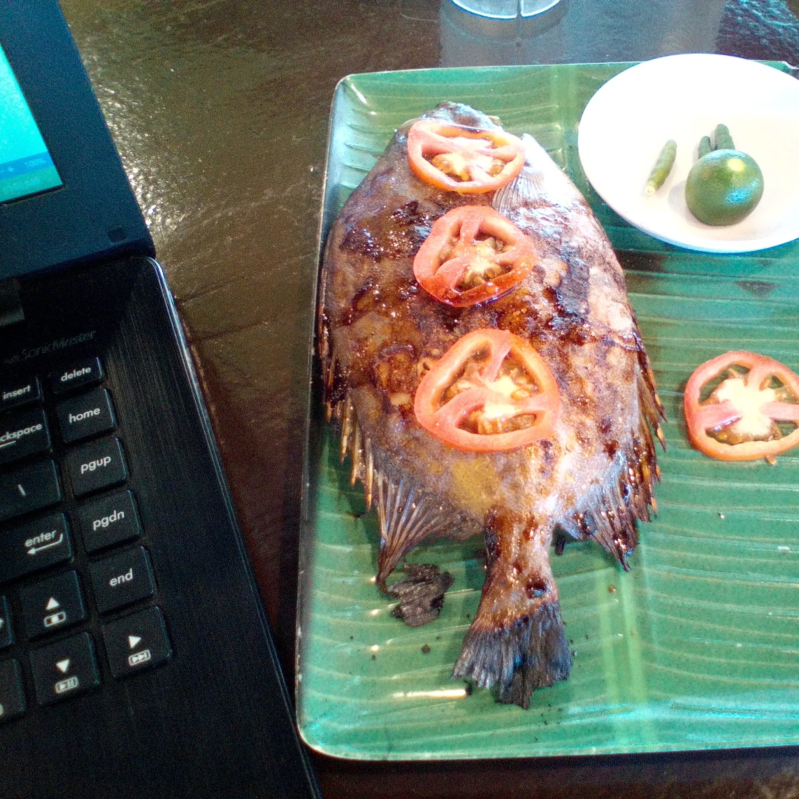 The Perky Princess: GRILLED KITONG FISH
