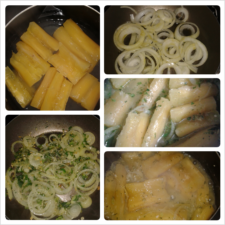 Mandioca cozida cremosa - Van Martinelli