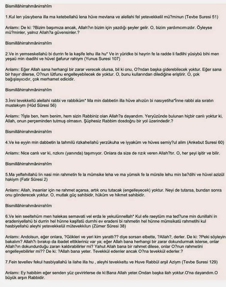 Ayetler, Güzel Sözler, Doğal Tedavi Yöntemleri: 7 Ayetler