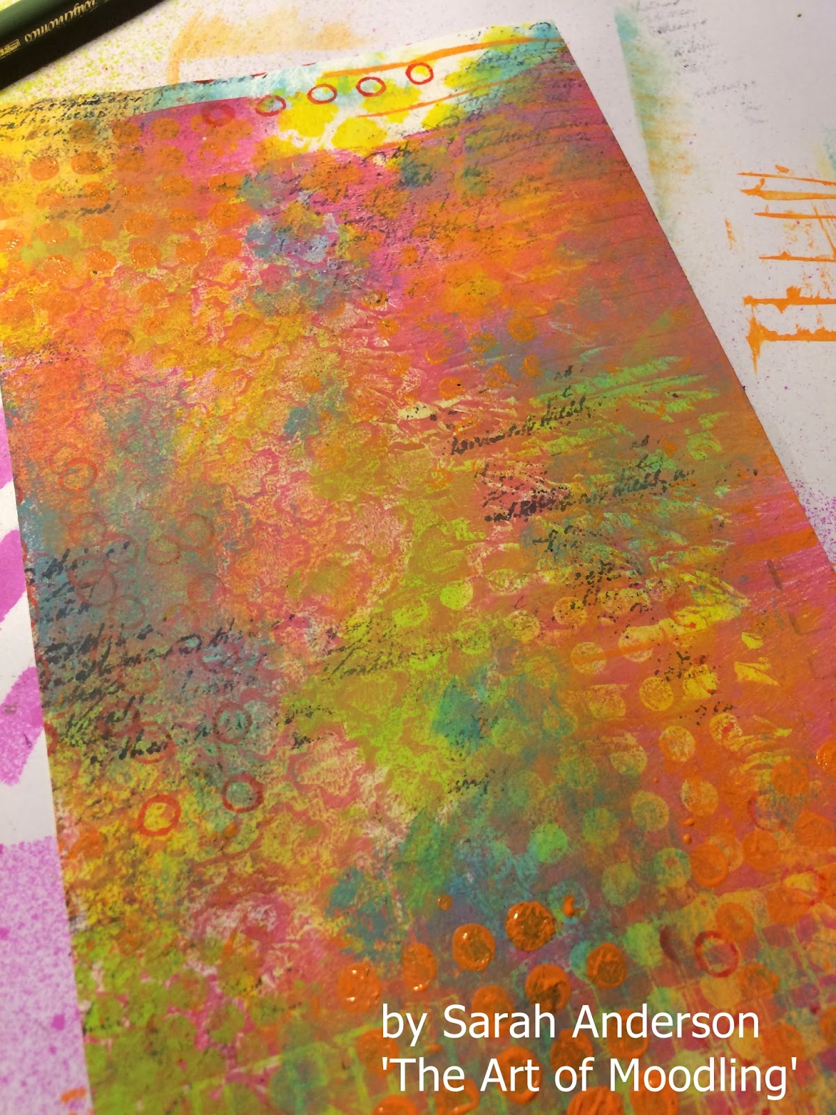 the art of moodling: stamps, stencils and masks