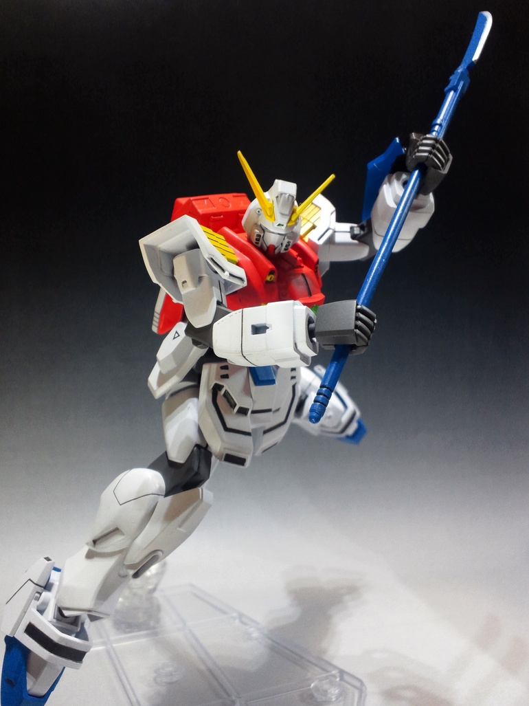 HGFC 1/144 Rising Gundam customized build