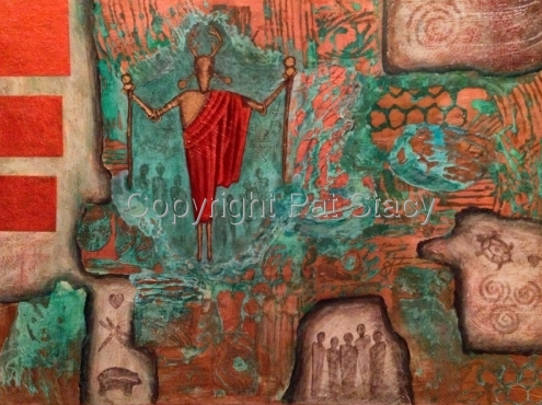 Contemporary Artists of Arizona: "Copper Caverns" Original Contemporary ...