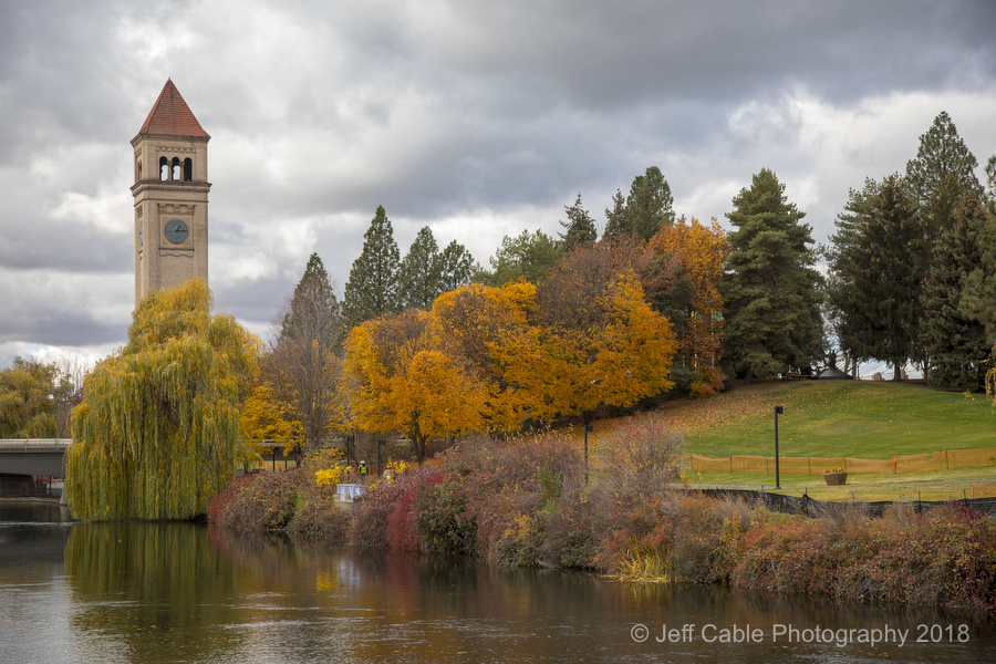 Jeff Cable's Blog: The fall colors of Spokane, Washington and the river ...