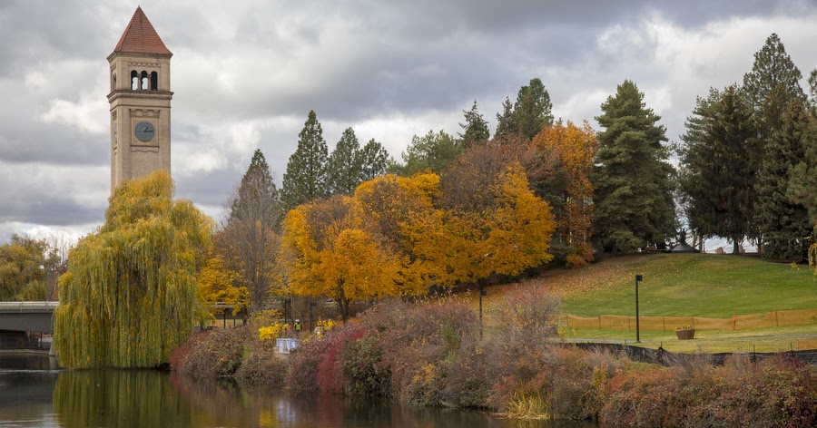 Jeff Cable's Blog: The fall colors of Spokane, Washington and the river ...