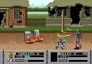 Boxed Pixels: Mega Drive Review - Alien Storm (Game 135)