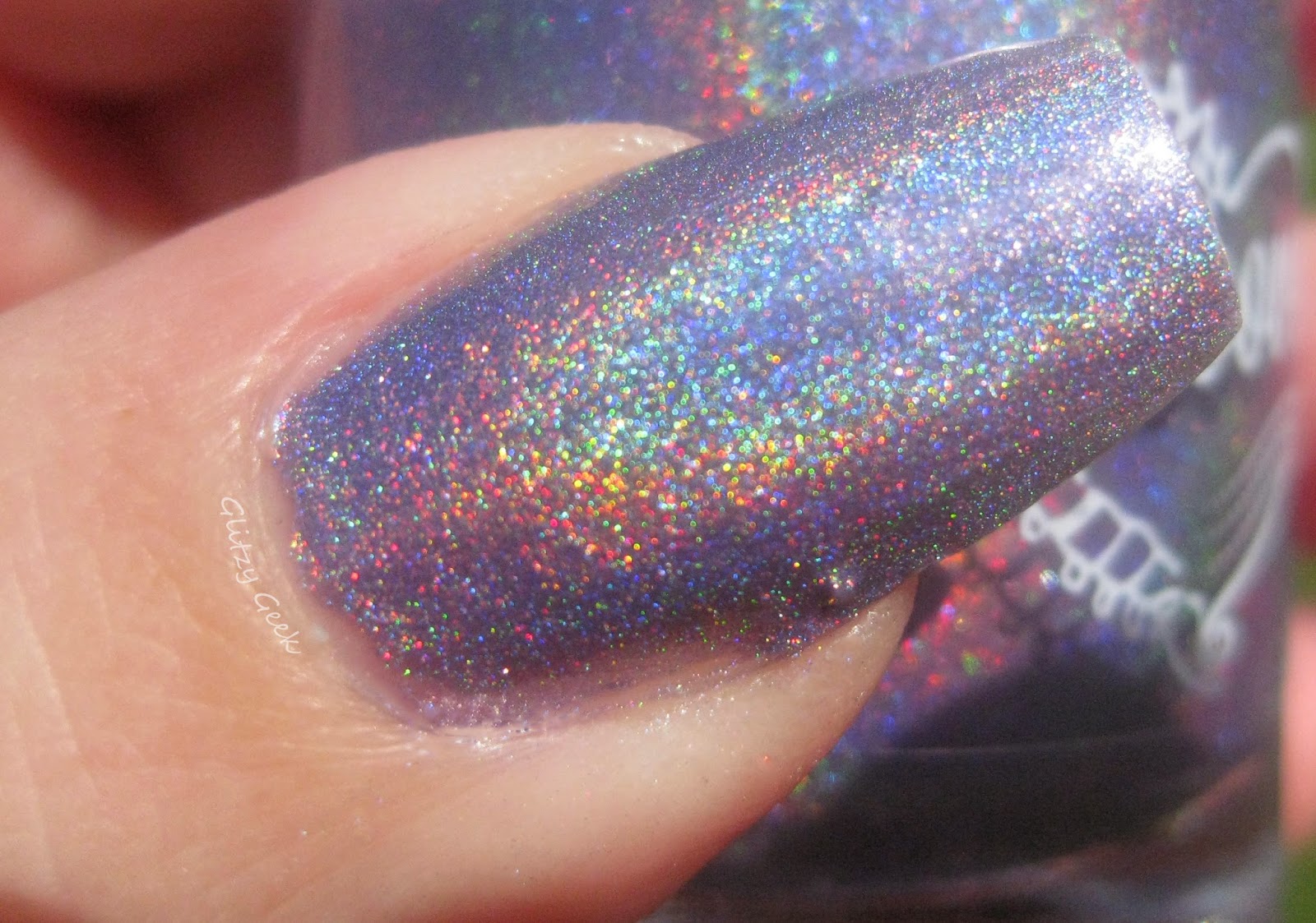 The Glitzy Geek: Review: "Ultra Holo Purple" from Above the Curve